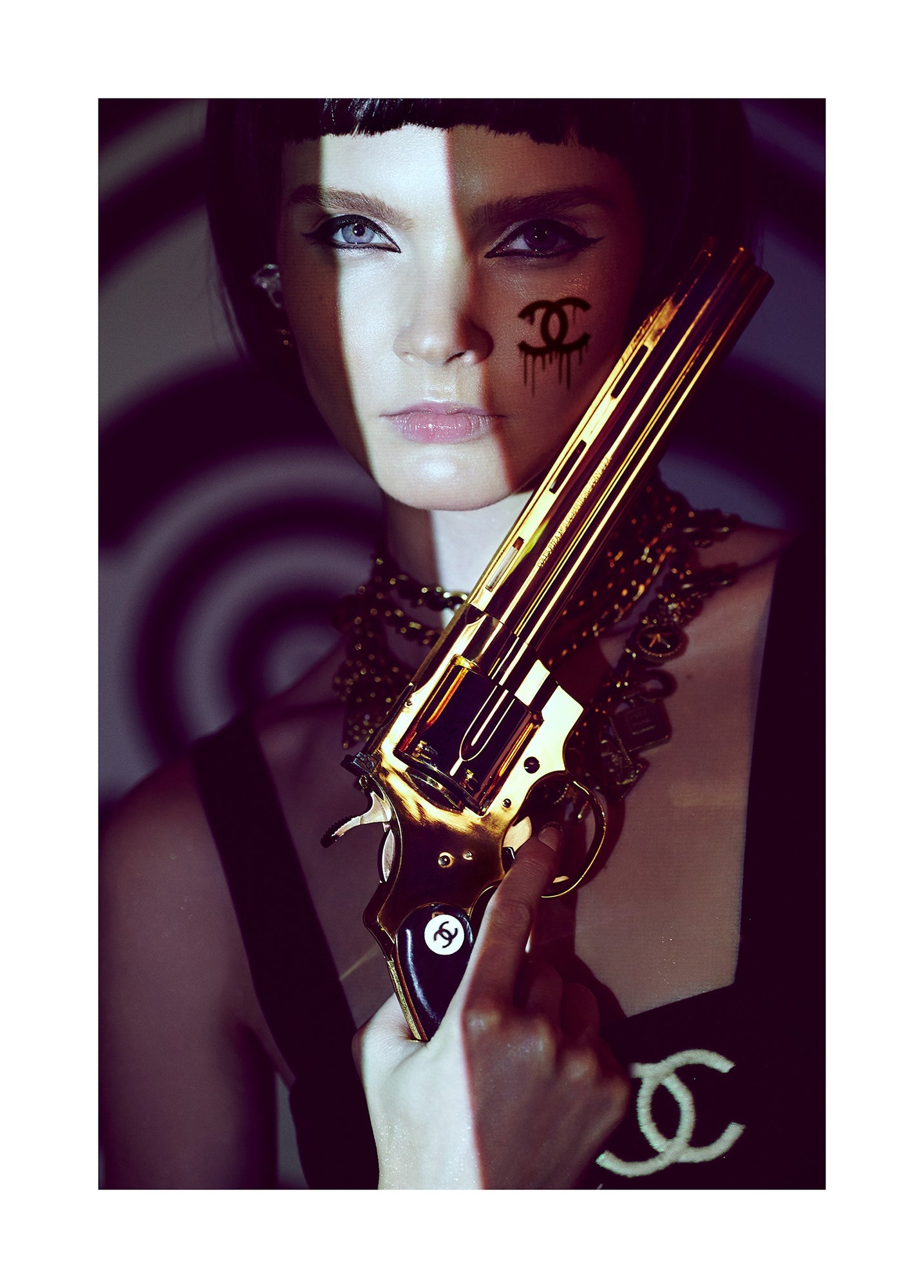 Chanel Designer Designer Fine Art Wall Art Makeup Hair Helmet Tattoos ...